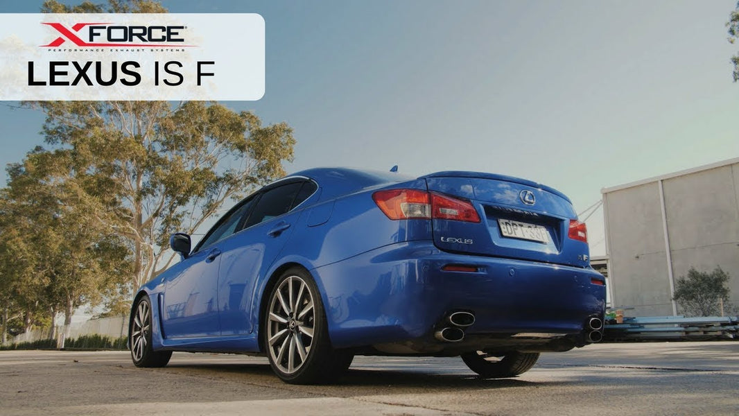 Lexus IS F XForce Catback Exhaust – XFORCE PERFORMANCE EXHAUST